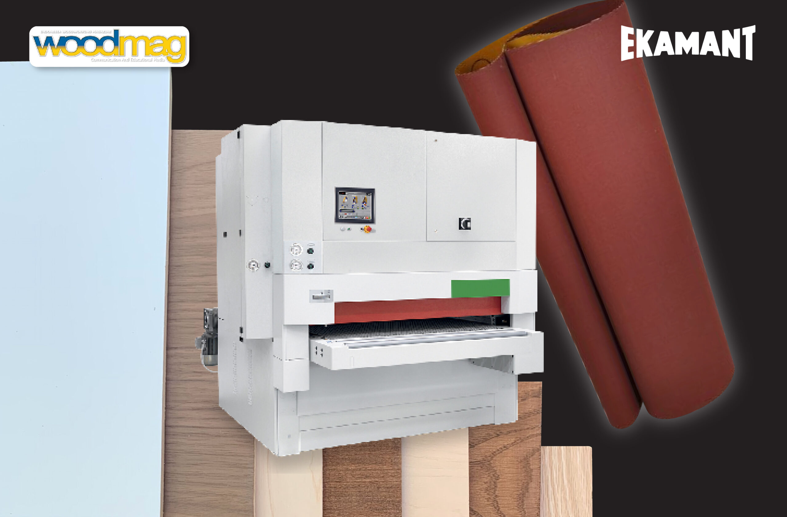 Pengamplasan Plywood Menggunakan Amplas Backing Kain EKALITE